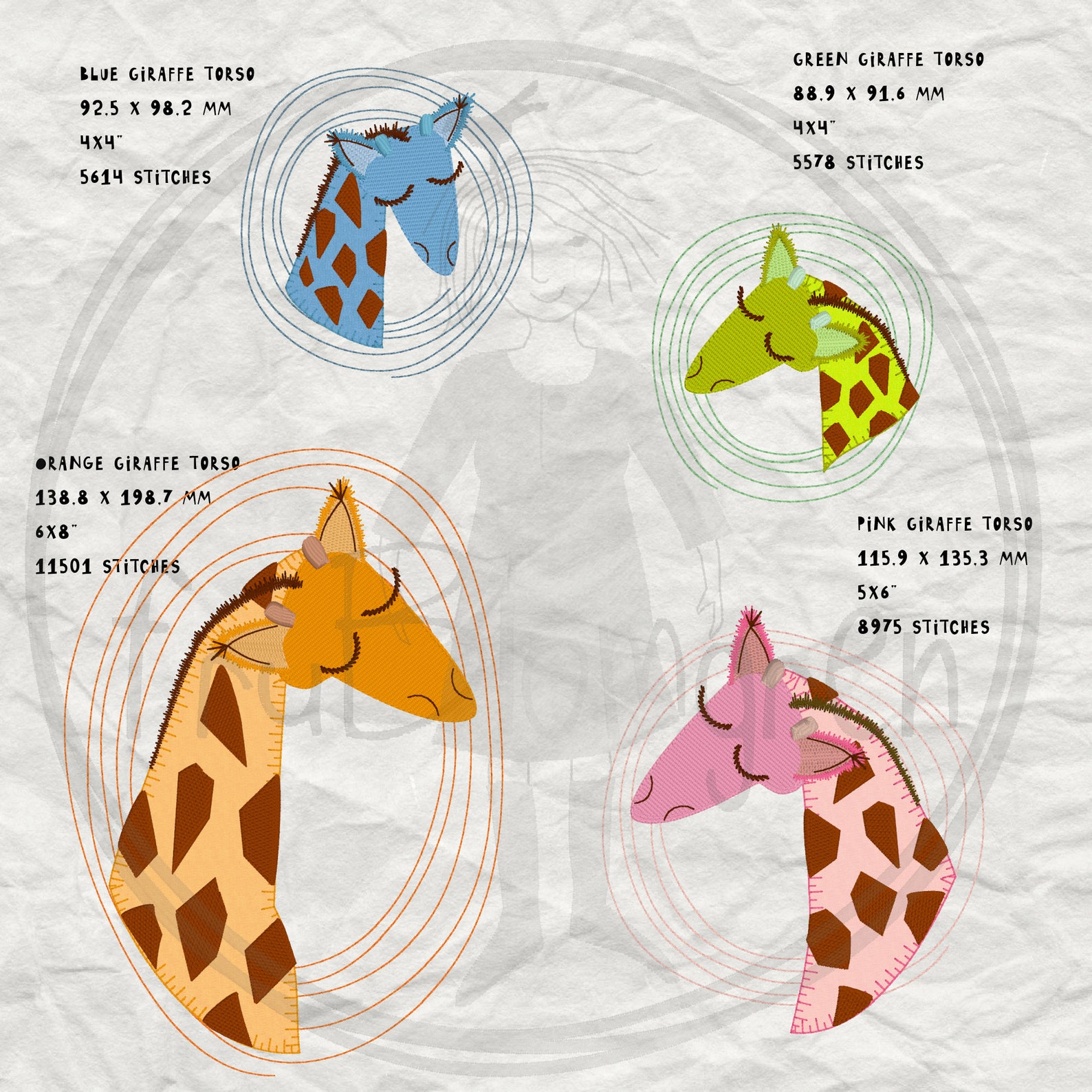 6 Embrace Diversity Designs With My Whimsical and Colourful Appliqué ...