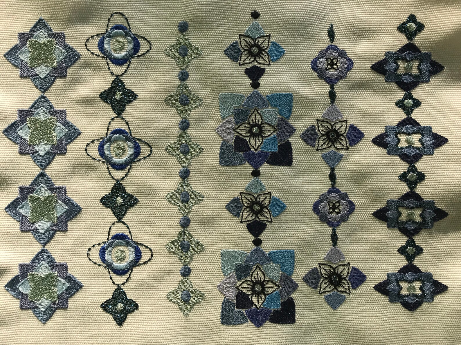 BIG BUNDLE ELEMENTS Design Your Own Tile Embroideries - Etsy