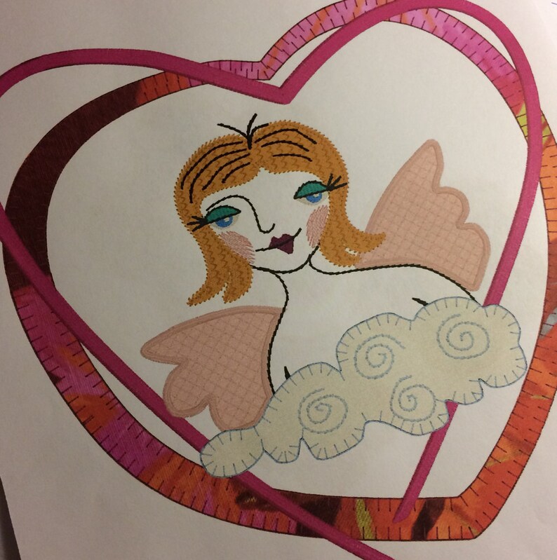 Angel 'Angelina' Adorable Glittery angel for | Etsy