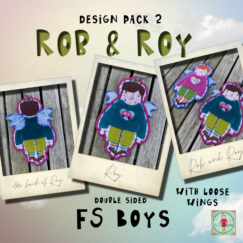 BIG BUNDLE Rob & Roy Save 40% All Four Design Packs With - Etsy