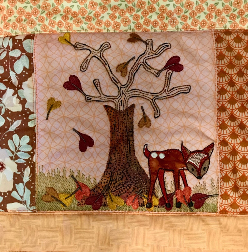 12 Cute Appliqué Machine Embroidery Designs with Forest Motifs | Etsy