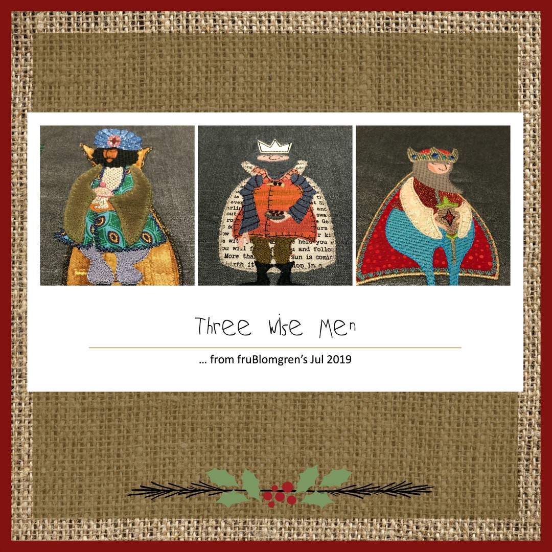 NEW Three Wise Men or the Three Wisemen You Decide My Whimsical Men Are ...