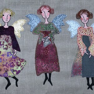 FLOWER ANGELS - All Three Angels - 15 Designs - Dahlia, Hortensia and ...