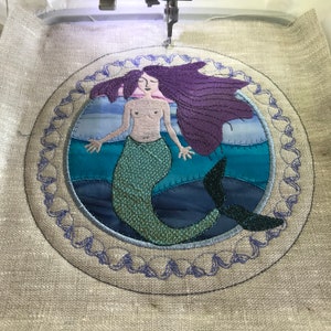 My Little Mermaid - Large Designs - Design Pack With 10 Detailed, Hand ...