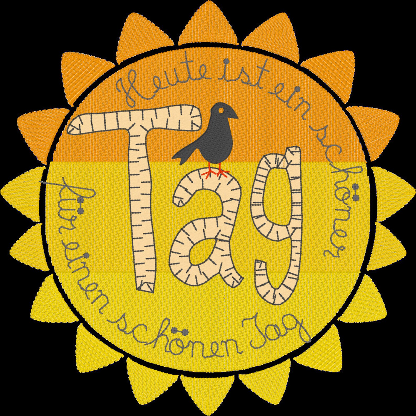 Smaller Sunny Designs With a Happy Message in Three Languages: - Etsy