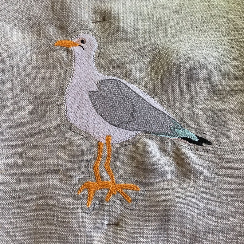 MANUEL the SPANISH SEAGULL a Whimsical yet Very Proud Bird - Etsy