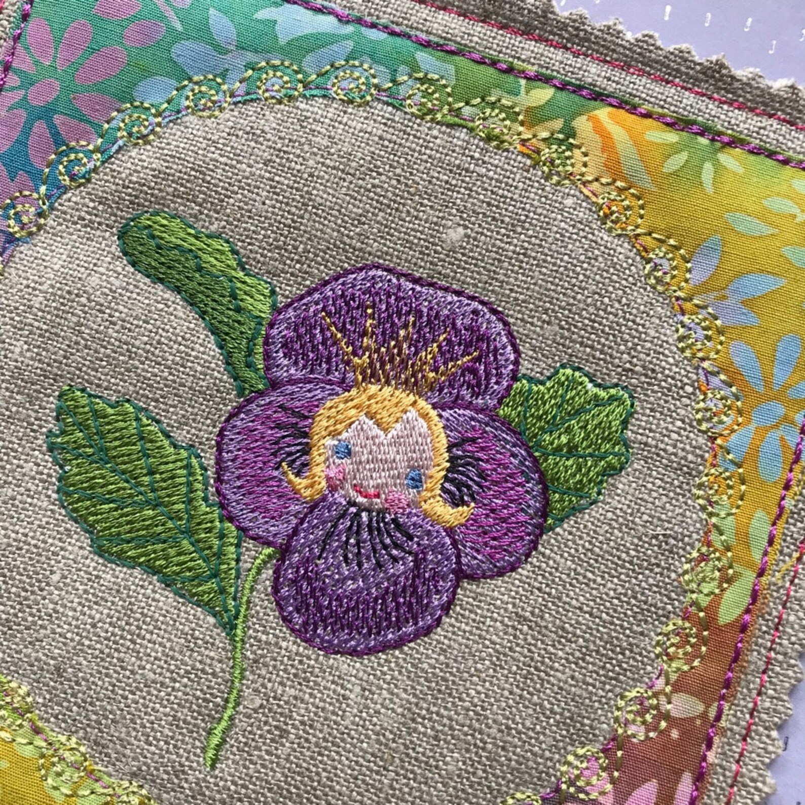 Spring Flower ITH Card Designs, 6 Machine Embroidery Designs for DIY ...