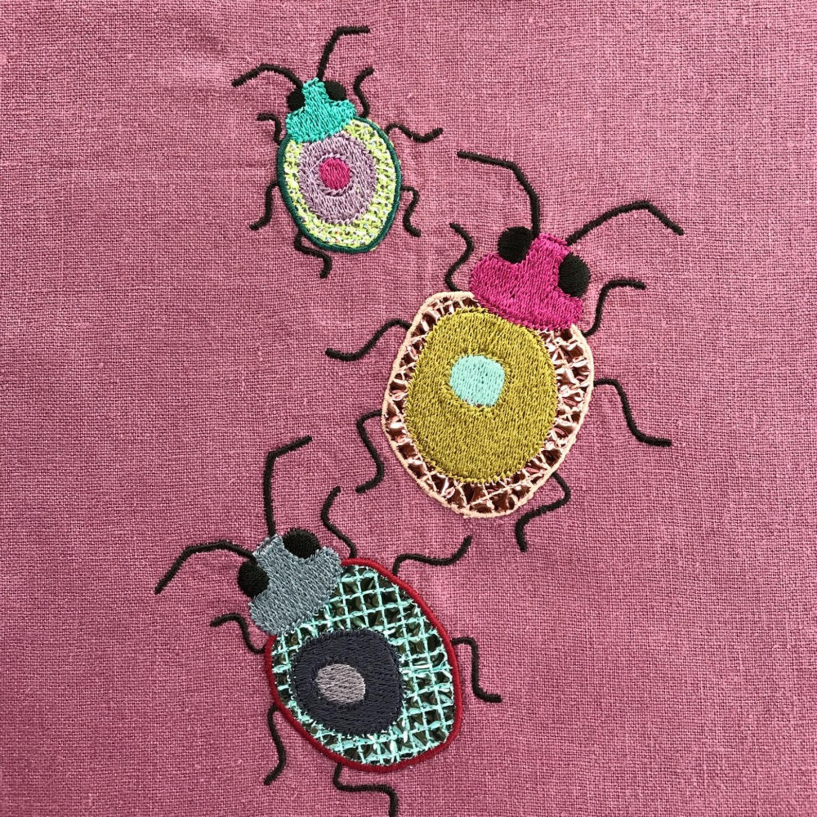 WHIMSICAL BUGS, Little Colourful, Cute Creatures, Made to Embellish ...