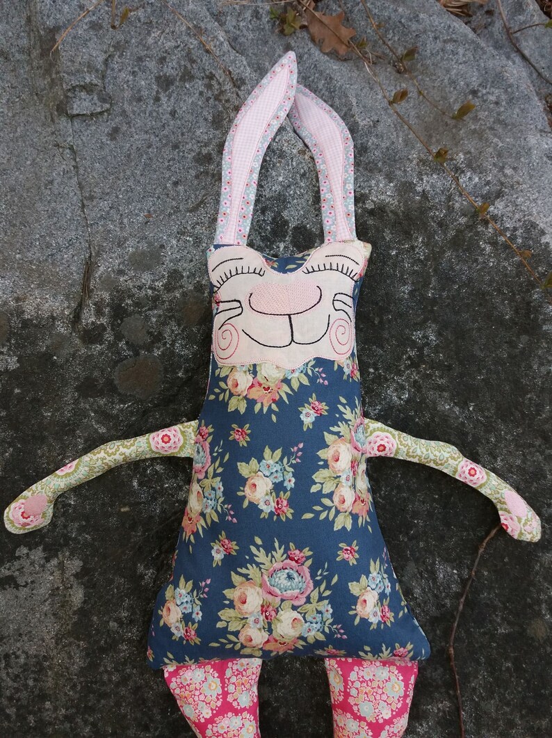 XXL Bunny ITH Made in the 5 X 7"/13 X 18 Cm Hoop and Your Sewing ...
