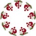 Traditional DANISH CHRISTMAS HEARTS in Rows and Circles... 8 Different ...
