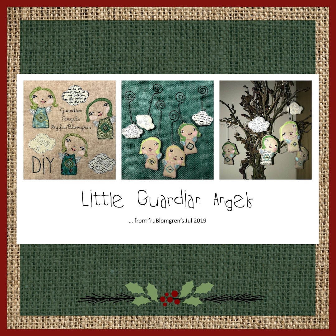 LITTLE GUARDIAN ANGELS - Angel Dolls, 3 Cute and Whimsical Mini Softies ...