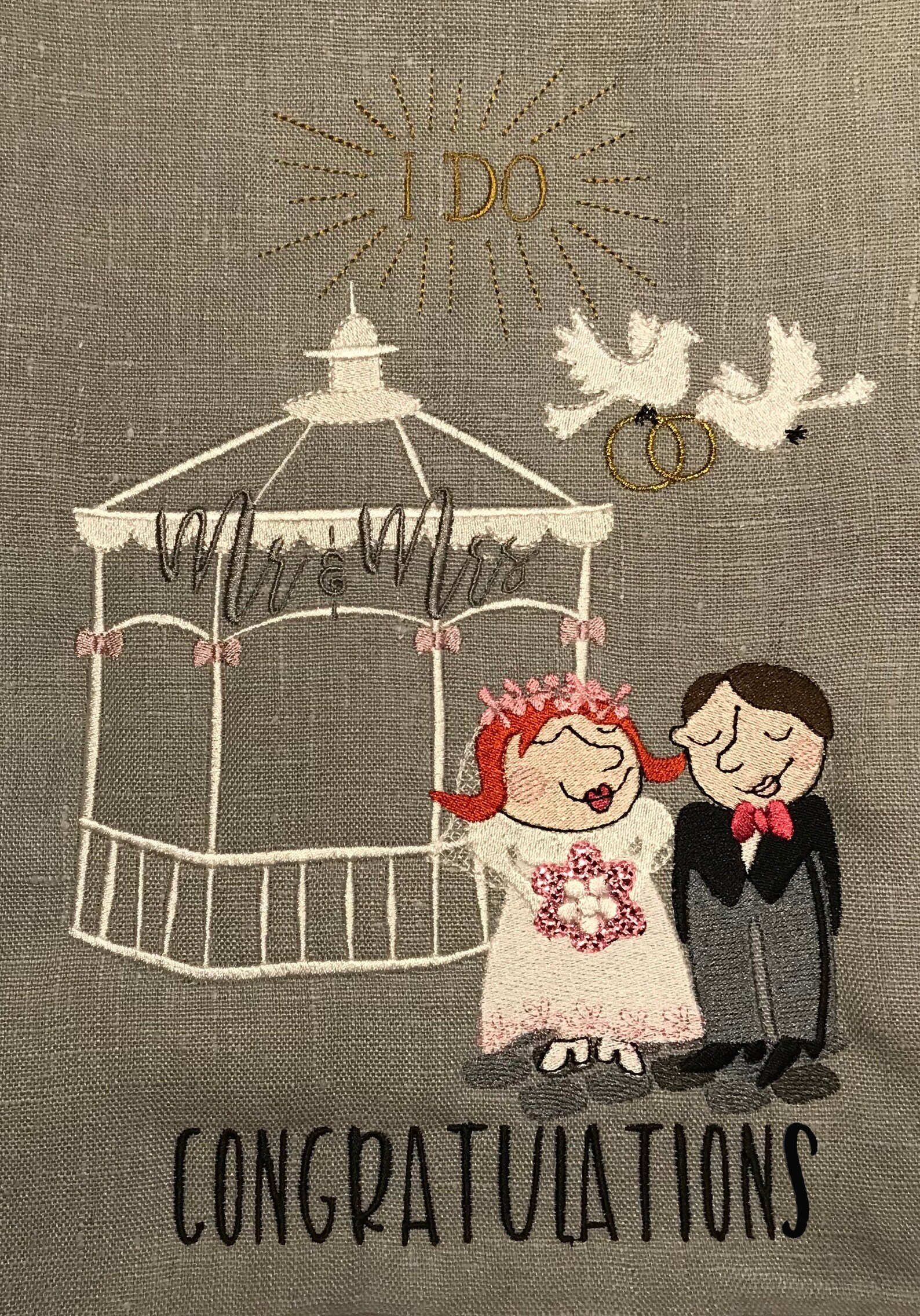 WEDDING MOTIFS 8 Machine Embroidery Designs Themed WEDDING 7 - Etsy