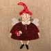DANISH NISSER - Nisse Girl and Nisse Boy - With Wings - Hand Drawn ...