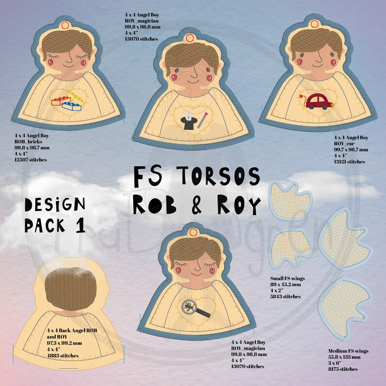 BIG BUNDLE Rob & Roy Save 40% All Four Design Packs With - Etsy