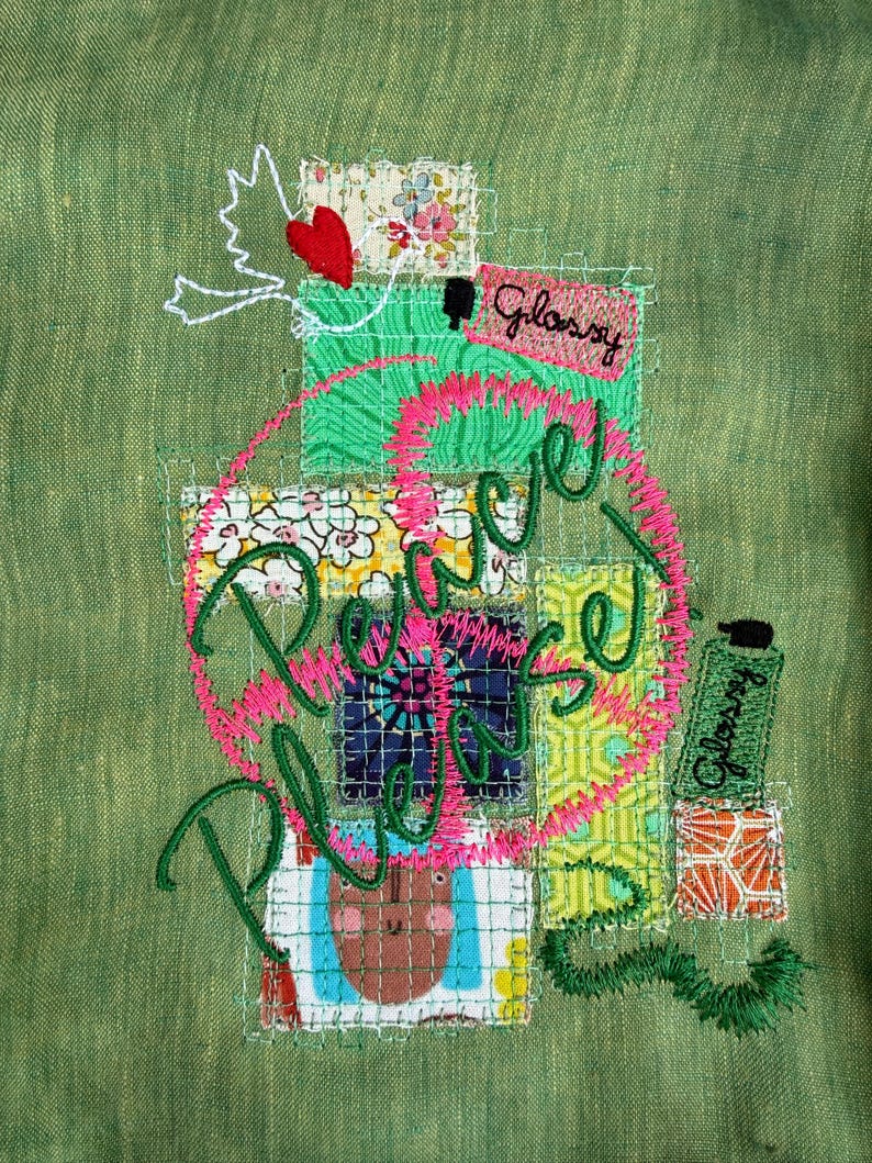 Graffiti Collage Embroidery Design Pack, 16 Machine Embroidery Designs ...