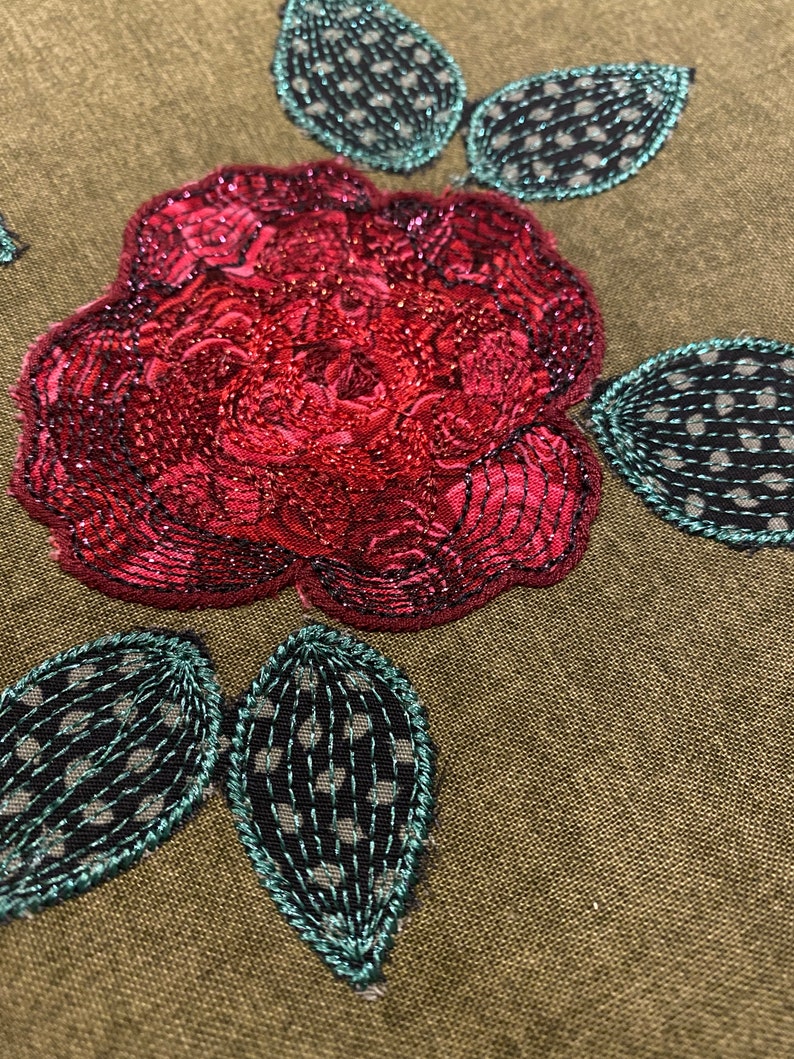 14 Roses Hand Drawn Machine Embroidery Designs Various - Etsy