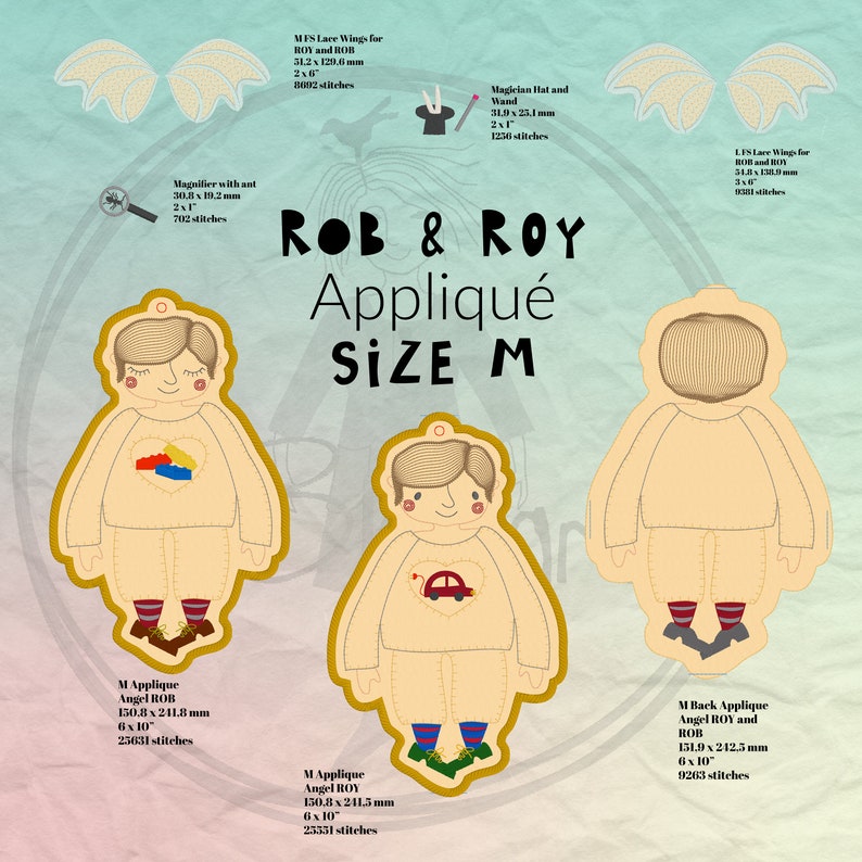 BIG BUNDLE Rob & Roy Save 40% All Four Design Packs With - Etsy