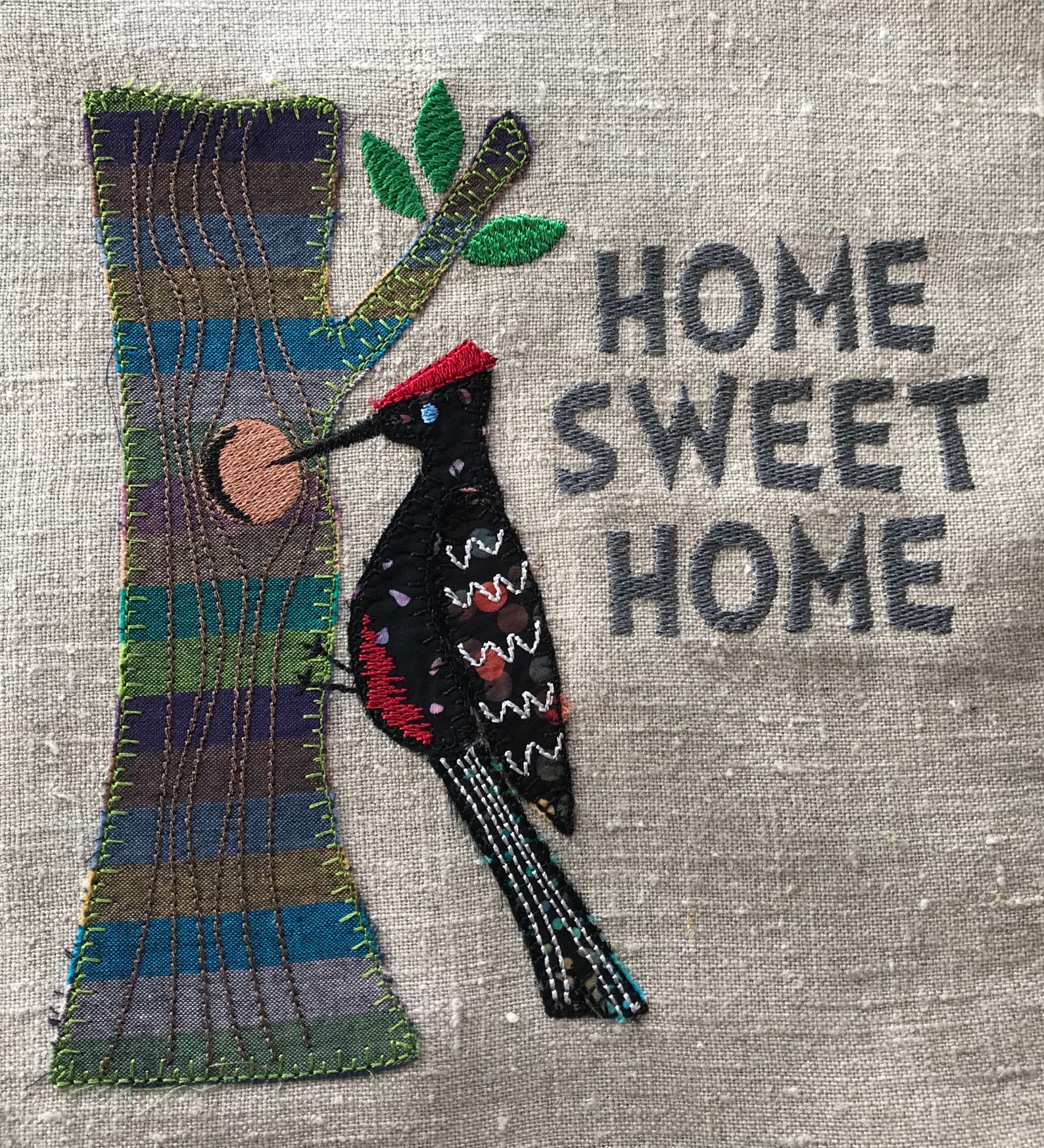 4 Whimsical and Cute Appliqué Machine Embroidery Designs: Home | Etsy