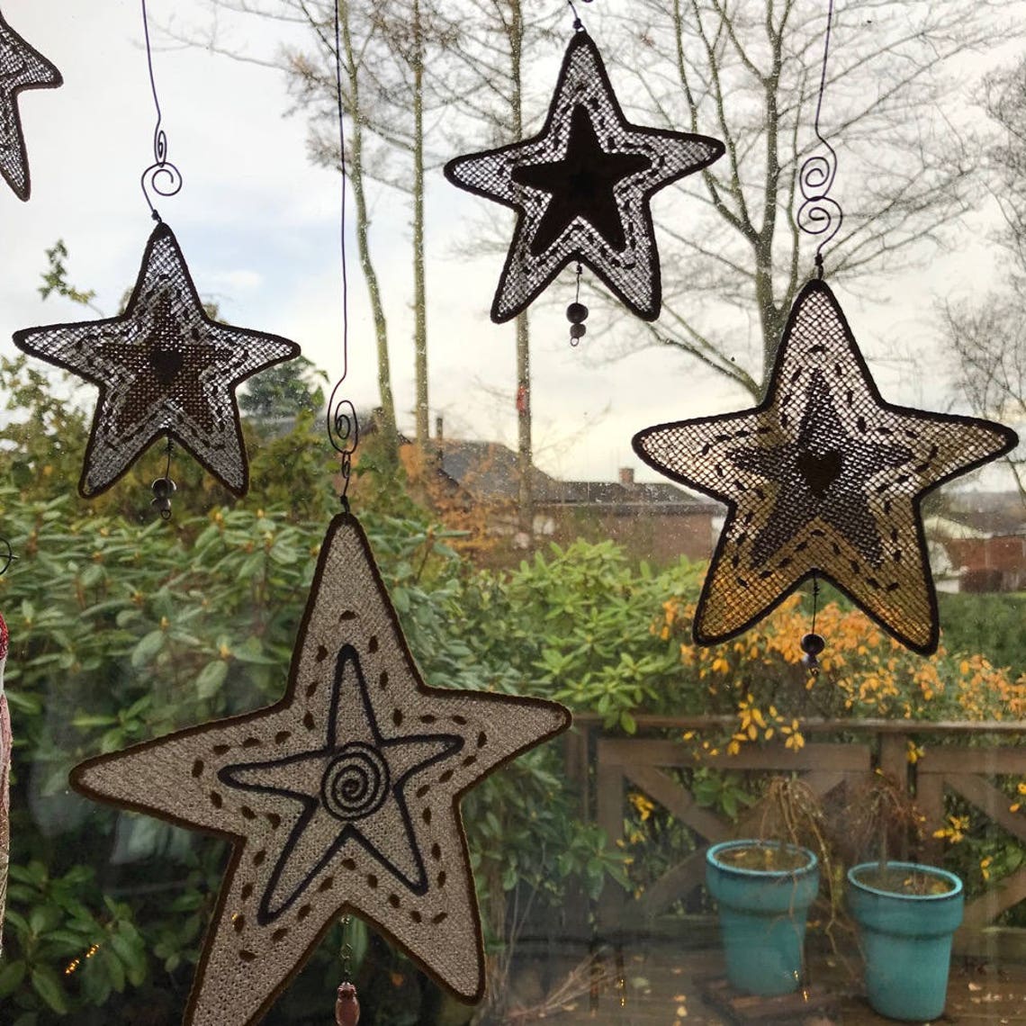 Freestanding Lace Stars FSL Stars in 3 Variants and 3 Sizes | Etsy