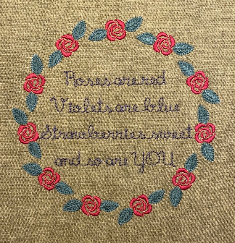 14 Roses Hand Drawn Machine Embroidery Designs Various - Etsy