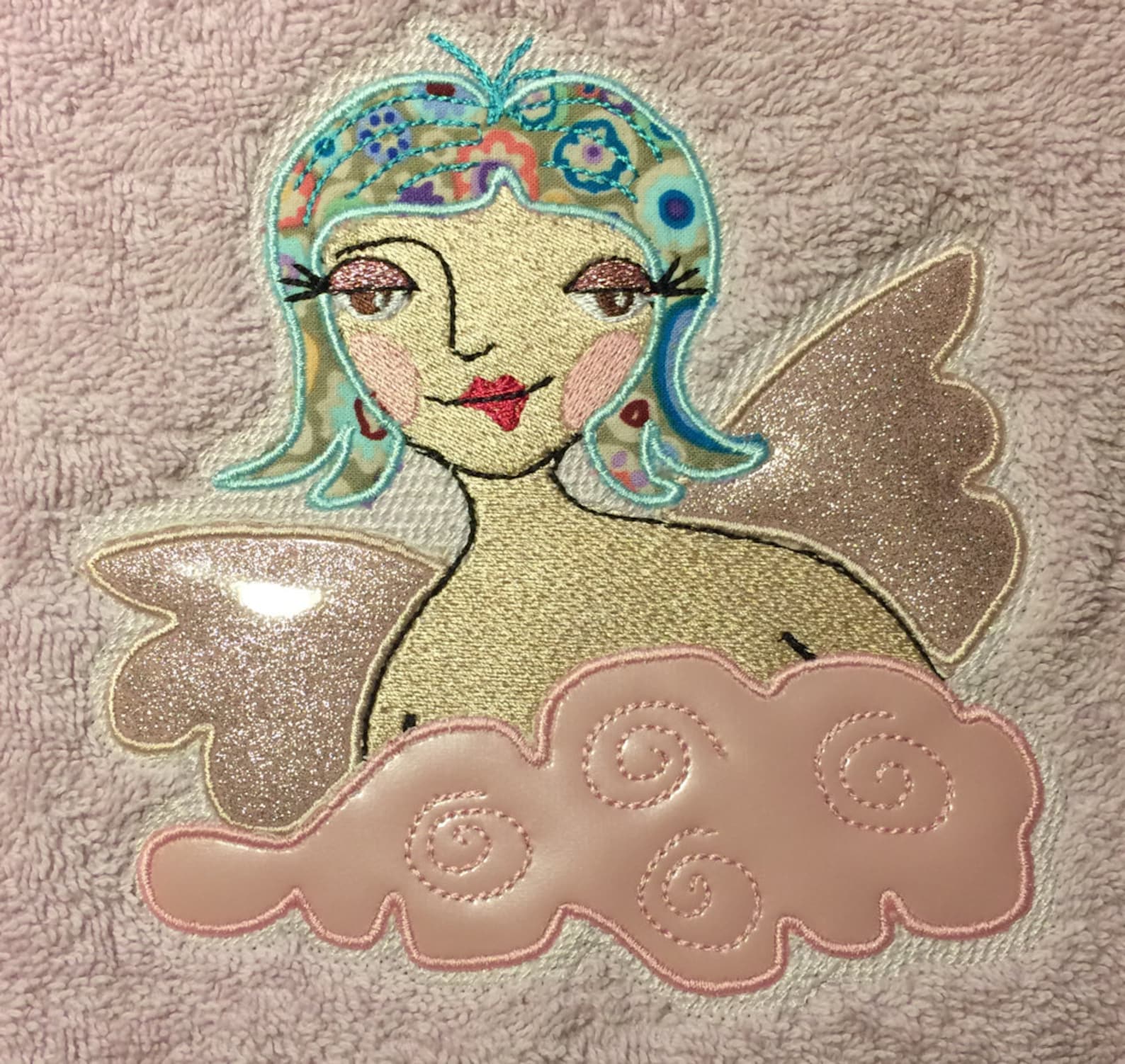 Angel 'angelina', Adorable Glittery Angel for Romanticising Your ...