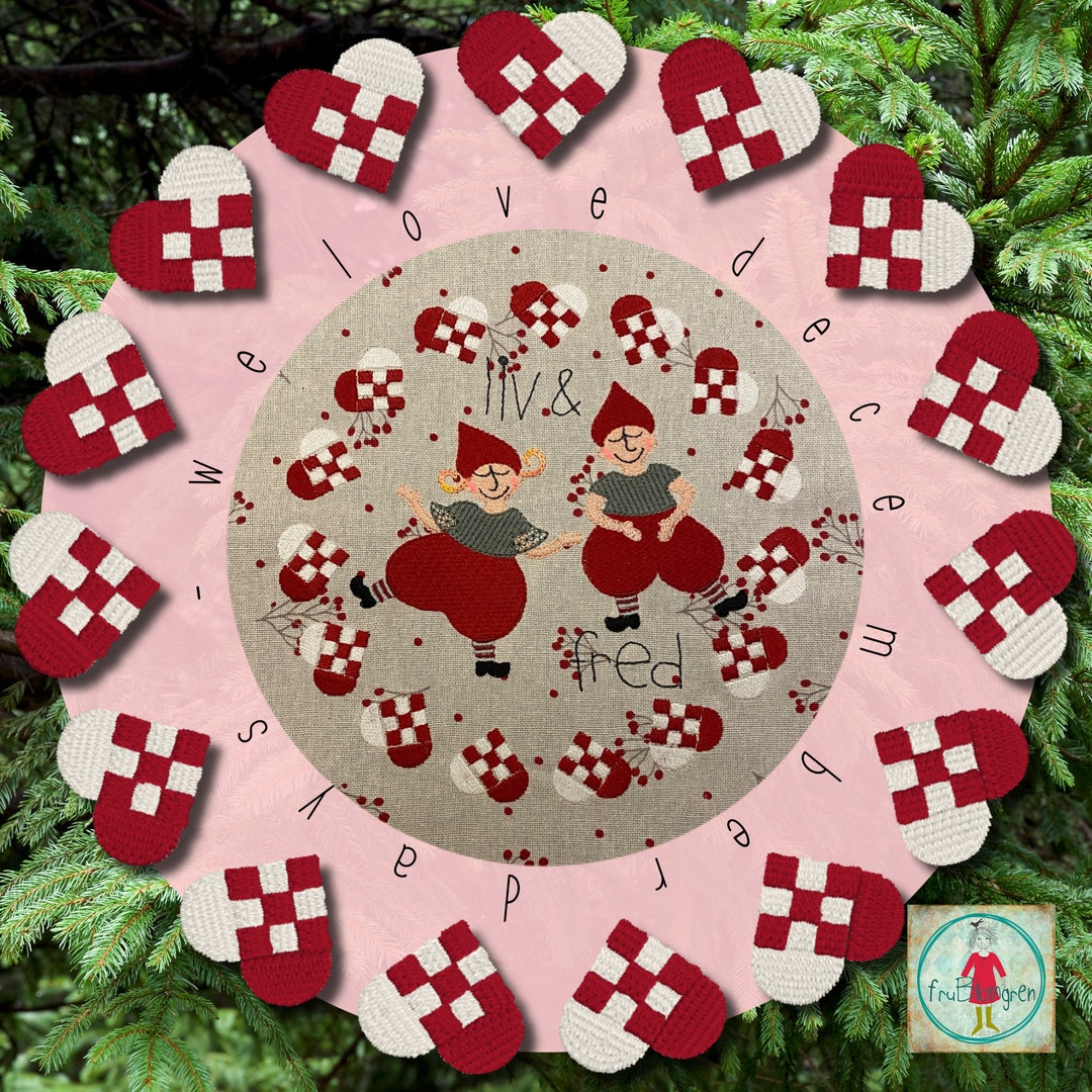 Christmas Designs for Your Embroidery Machine, December Days No. 2 ...