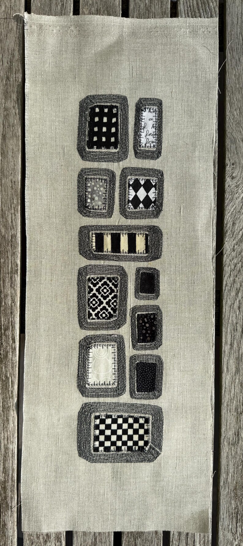 Appliqué 'gemstones' - Machine Embroidery Designs | Hand Drawn | 17 ...