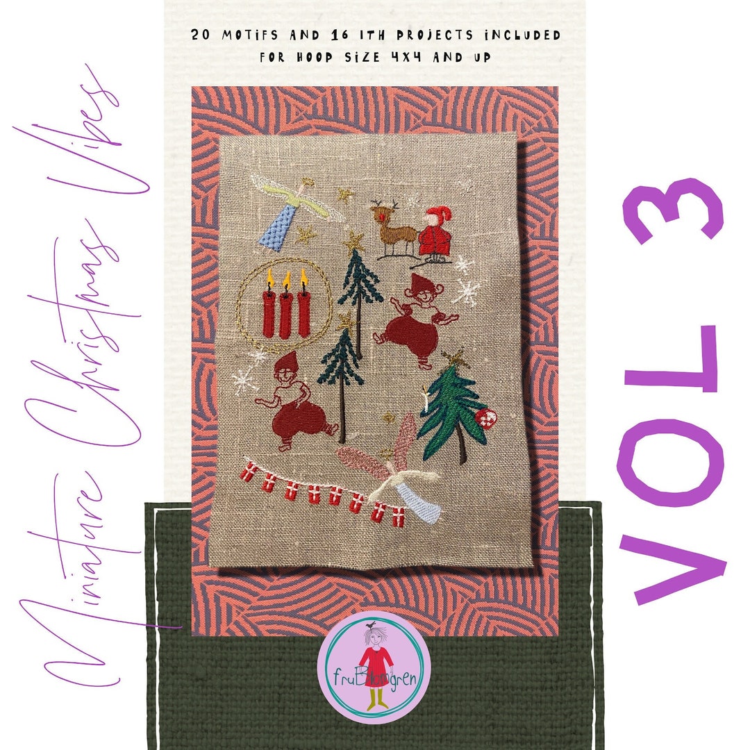 Miniature Christmas Vibes - VOL 3 - Hand Drawn Miniature Machine ...