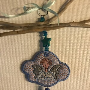 GUARDIAN ANGEL MOBILE, Small - for the 4 X 4" Hoop, Three Different ...