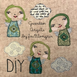 LITTLE GUARDIAN ANGELS - Angel Dolls, 3 Cute and Whimsical Mini Softies ...
