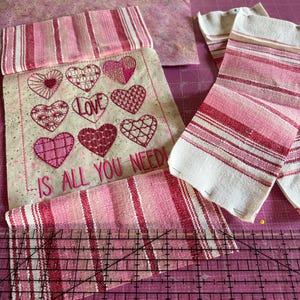 2inch Sashiko Hearts - Machine Embroidery Design Pack – 9 Sashiko Style ...