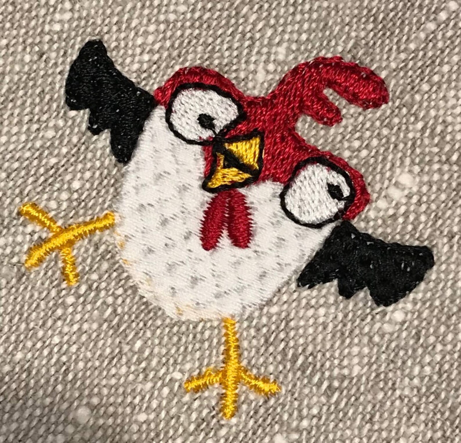 ROB the ROOSTER, 5 Cute and Whimsical Machine Embroidery Rooster ...