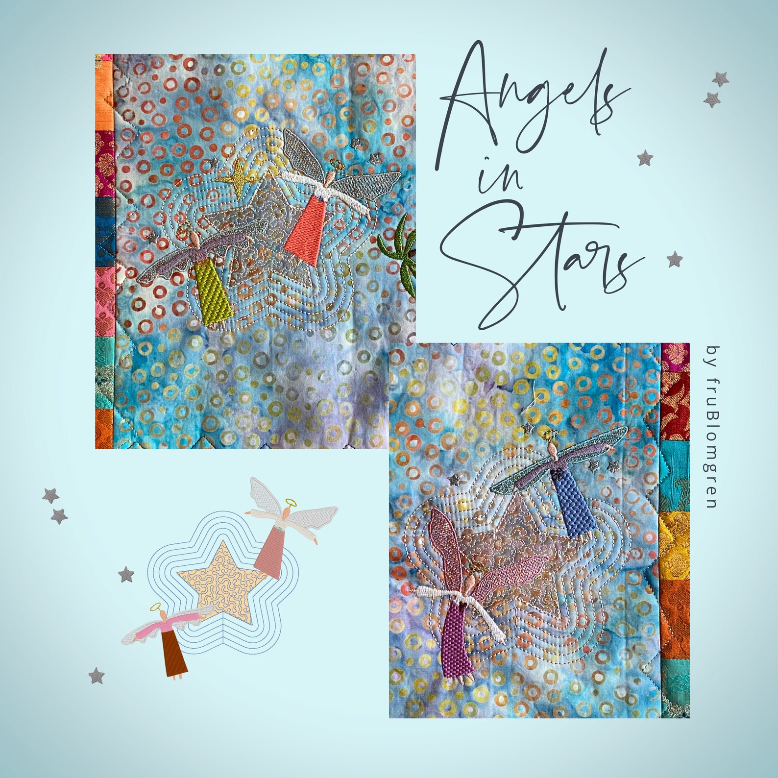 Hand Drawn Machine Embroidery Designs for Hoop Size 5 X - Etsy