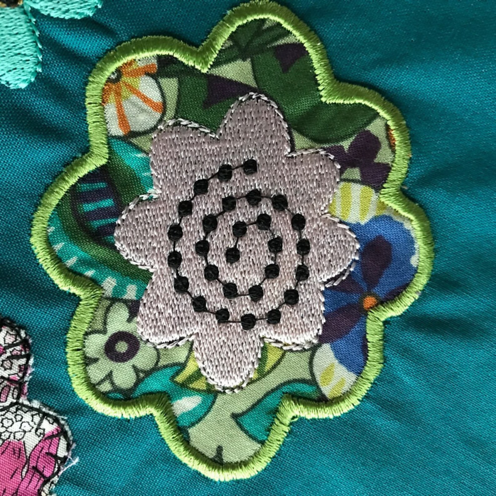 LARGE WHIMSICAL APPLIQUE Flowers for Embellishment of Your - Etsy Denmark