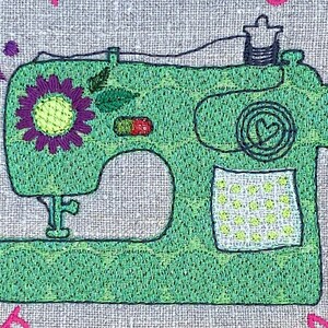 4x4 Machine Embroidery Designs - Cute, Easy Made Sewing Machine Motifs ...