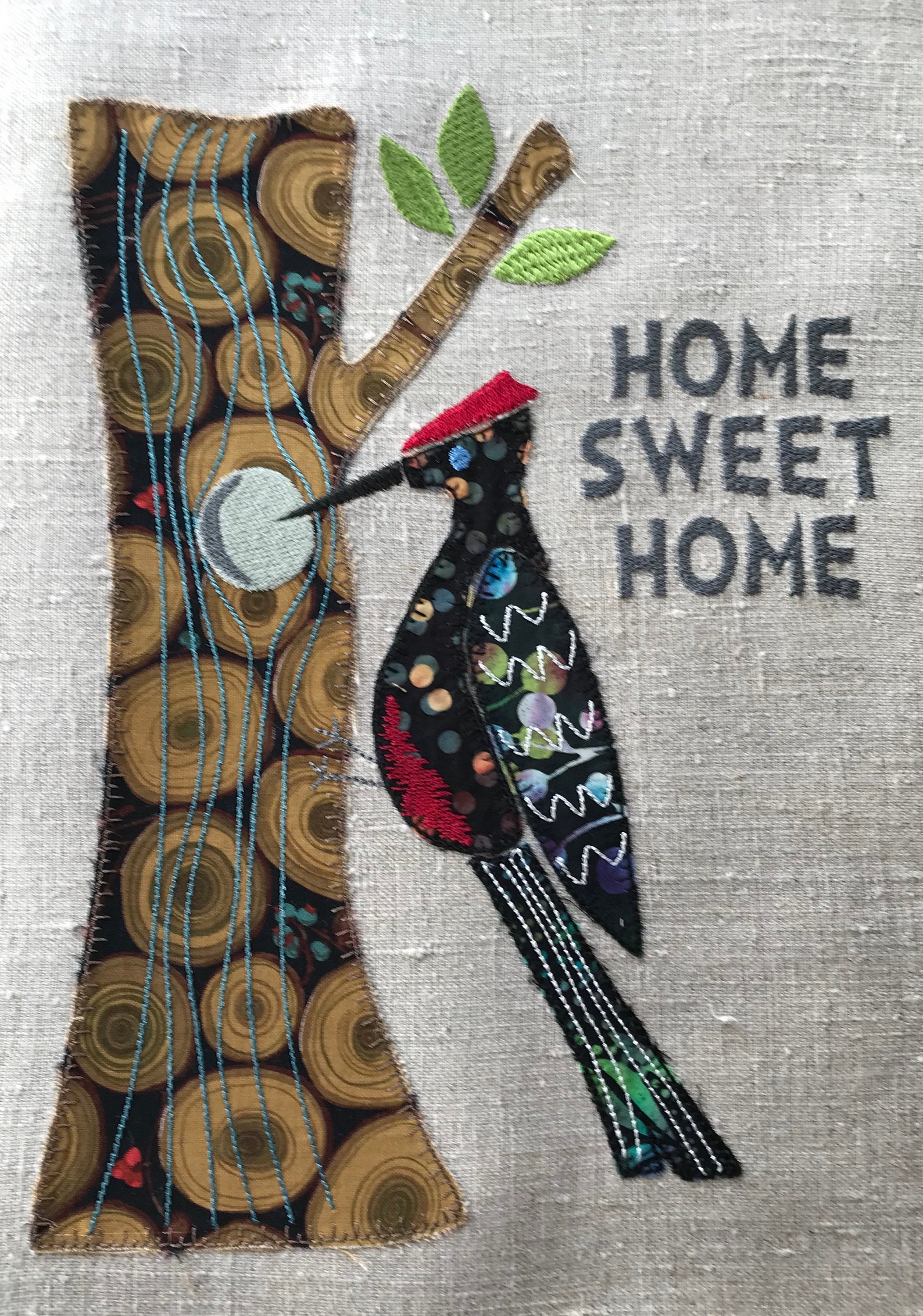 4 Whimsical and Cute Appliqué Machine Embroidery Designs: Home | Etsy