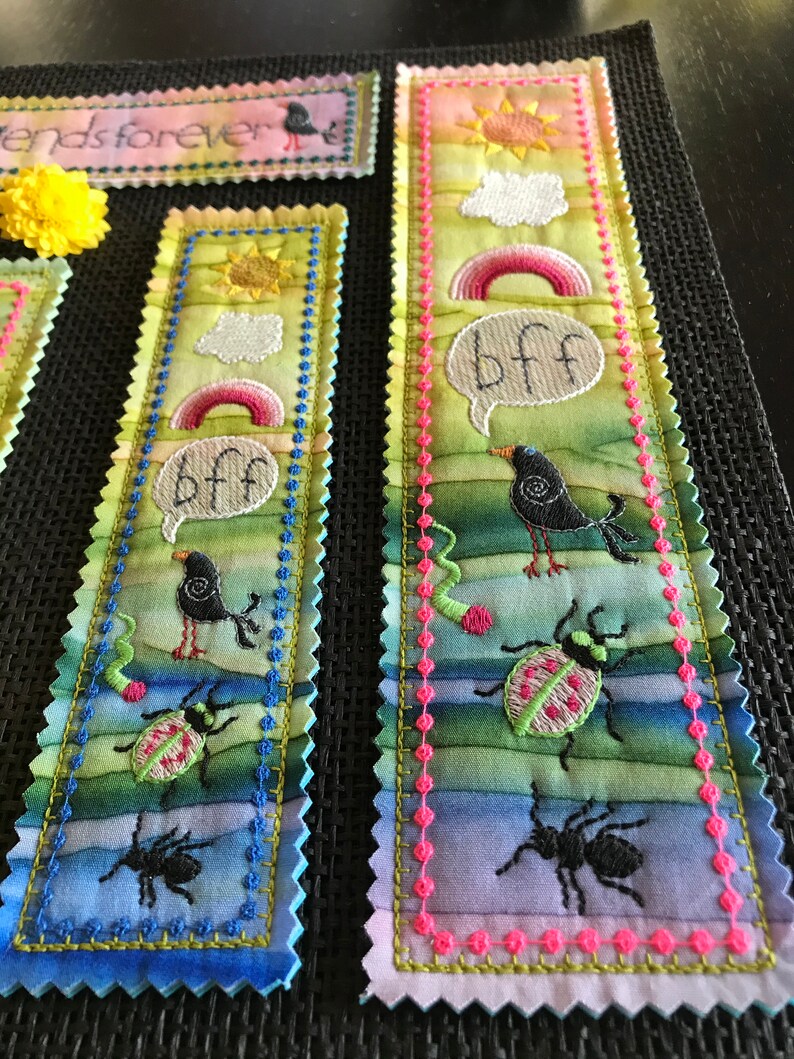 Big Bundle Bookmarks & Tags Ith_best Friends Forever 20 - Etsy