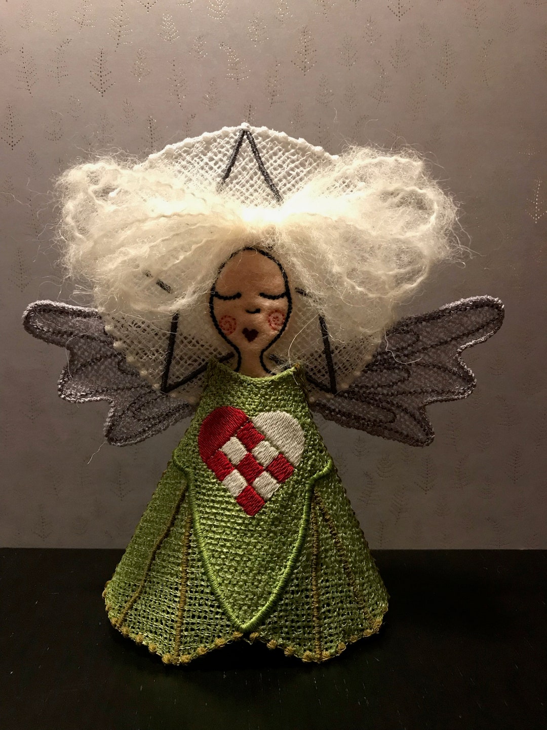 Unique Free Standing Lace Angel_vol 2 - December 21th in Frublomgren's ...