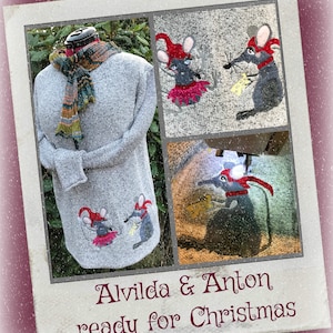 NICE MICE for Christmas, My Whimsical Mice, Alvilda and Anton as ...