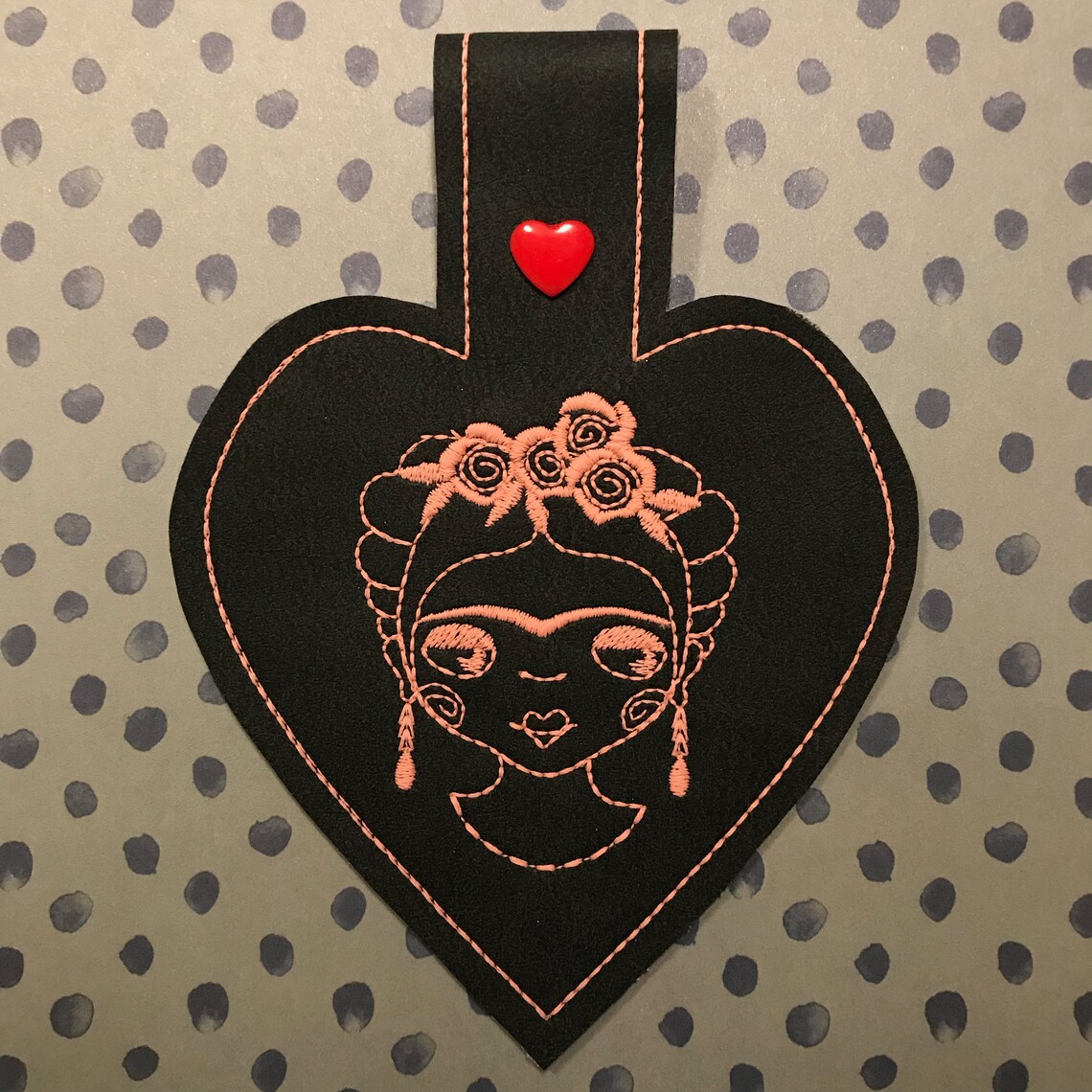 4 Cute ITH Key Fobs With My Lovely Frida DIY Key Fobs for | Etsy