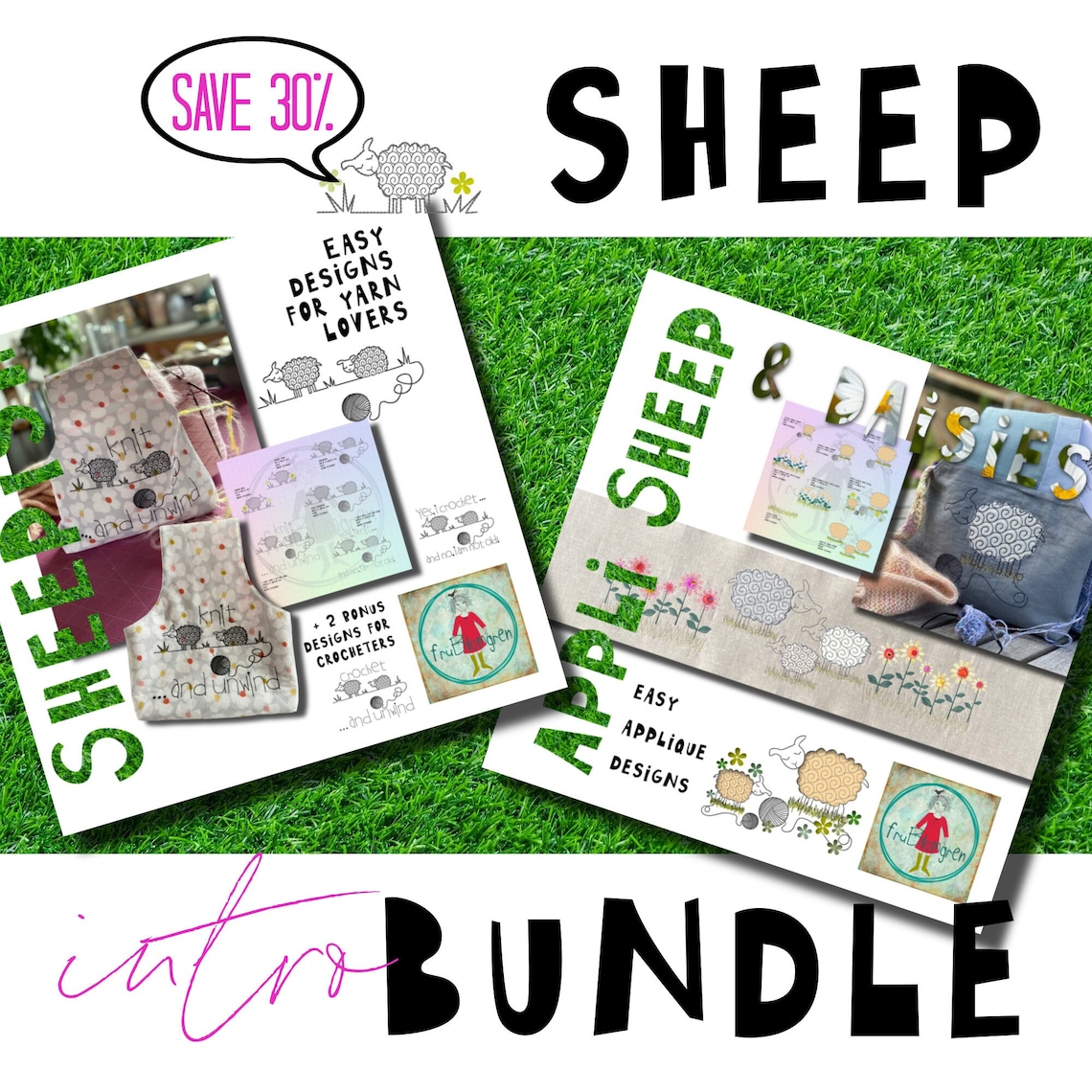 Intro Bundle New Sheep Designs Get Both Design Packs and - Etsy