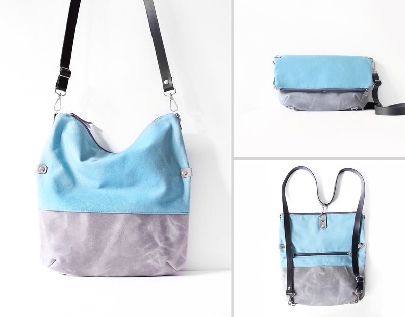 BICROMO1_ 4 bags in 1 Convertible fold over cross body bag | Etsy