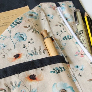 Artist Roll up Case for Brushes, Artist Organizer, Case Organizer ...