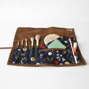Artist Roll up Case for Brushes, Artist Organizer, Case Organizer ...