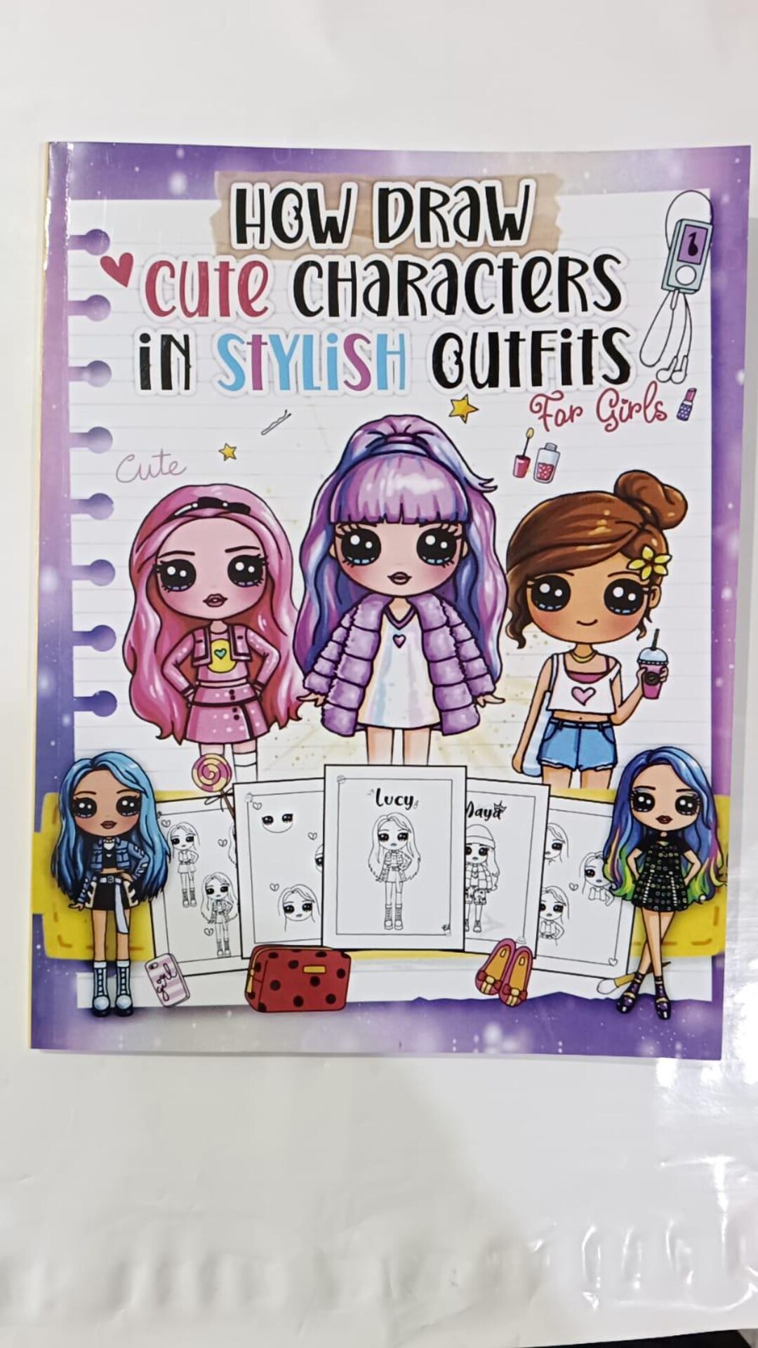 How to Draw Characters: Stylish Outfits Fashion Illustration - Etsy