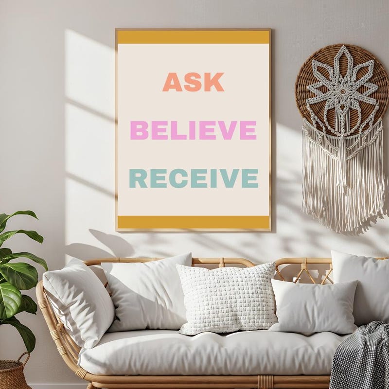 Ask and Receive - Etsy