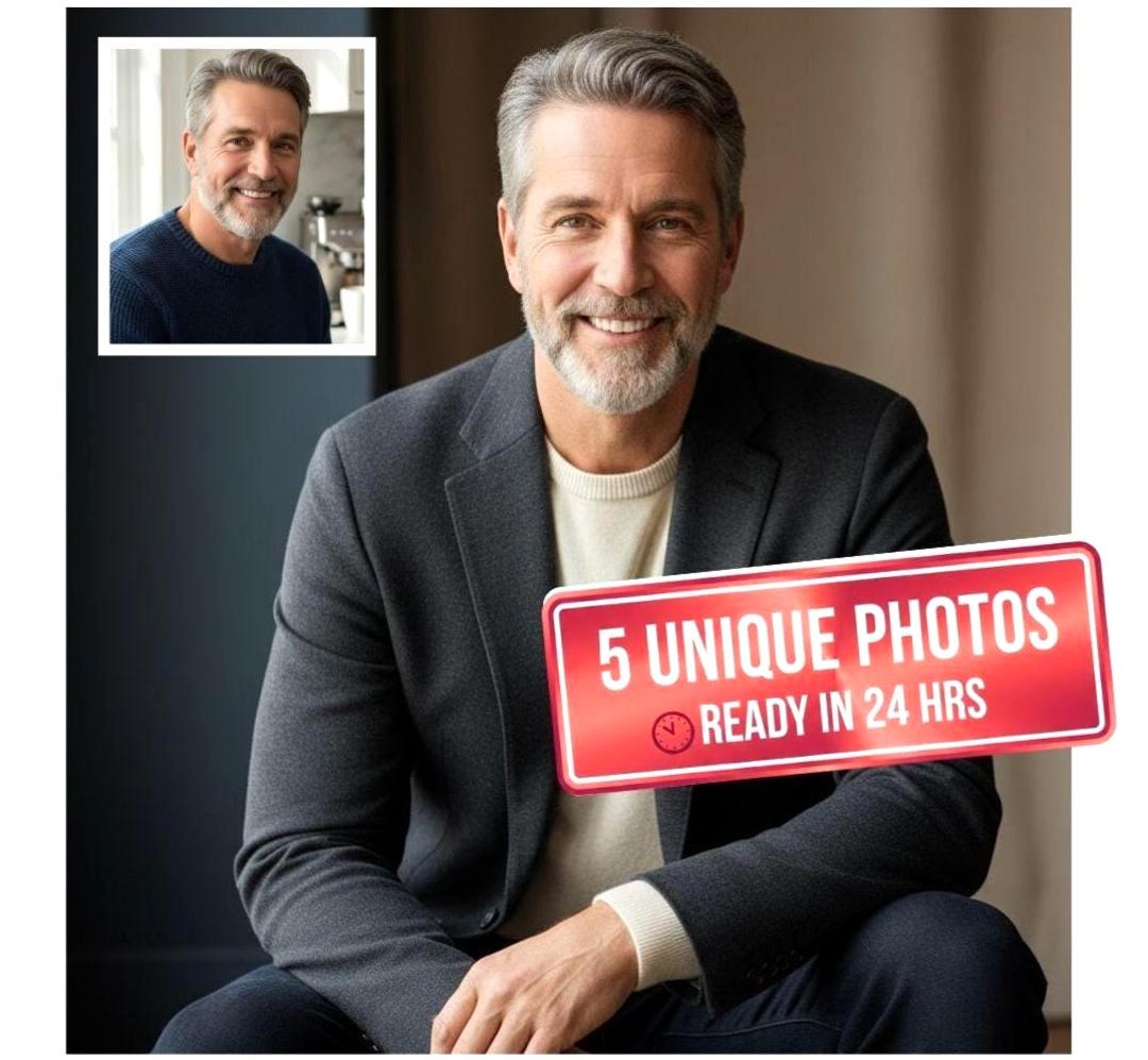 5 Custom High-end AI Professional Portraits | Executive Business ...