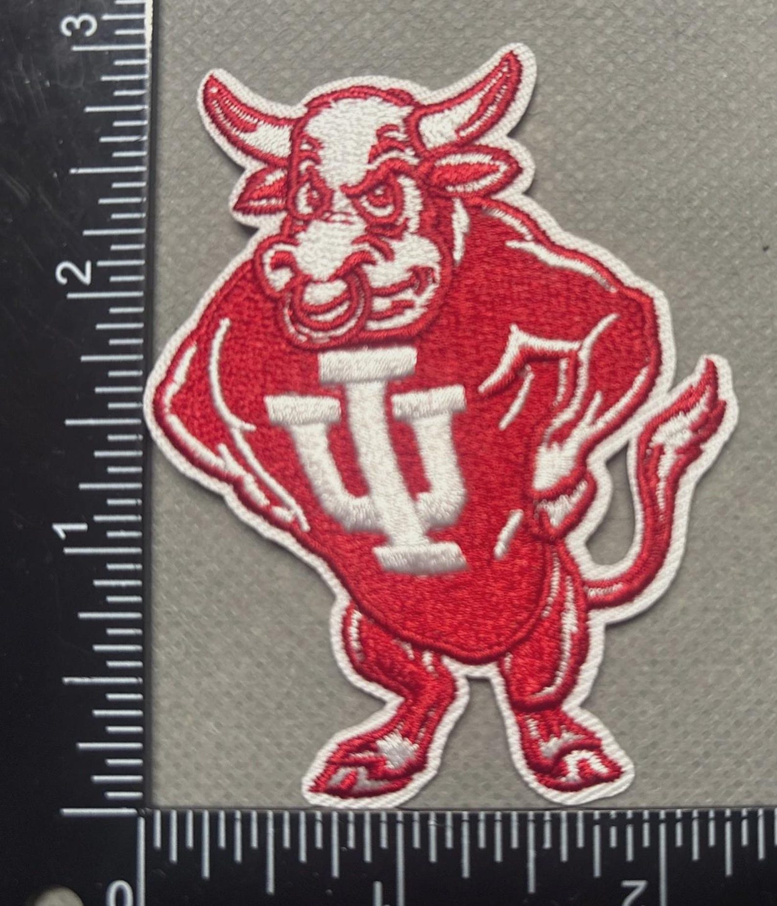 Indiana University Hoosiers Iron on Patch | Red & White Mascot ...