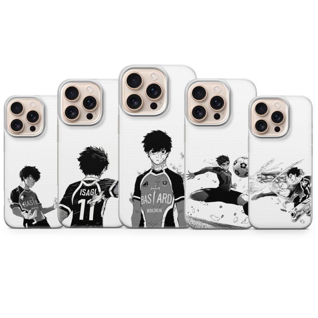 Isagi Yoichi Phone Case Blue Lock Anime Cover for iPhone 17 Air 16e 15 ...