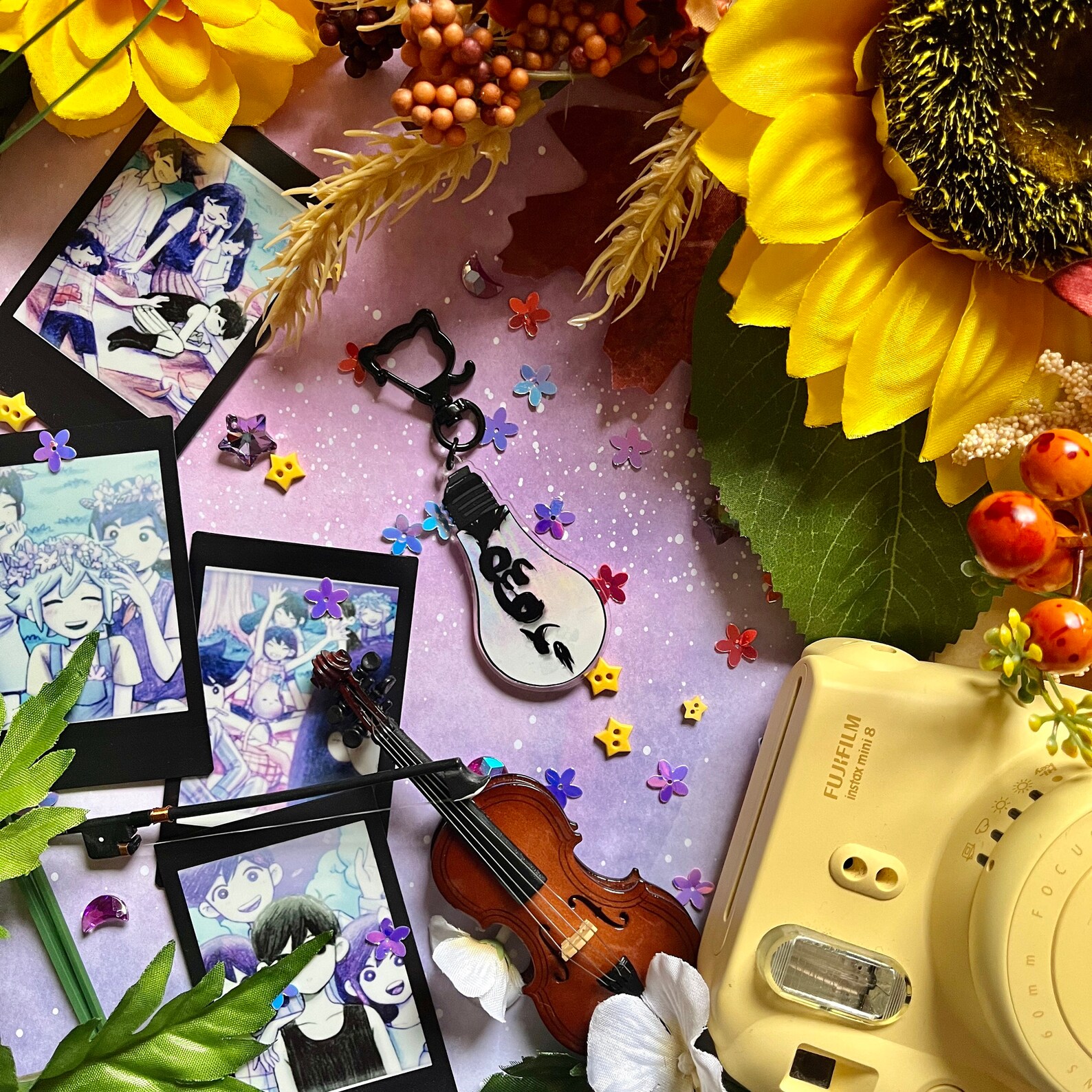 Omori Indie Video Game White Space Lightbulb Fanmerch Double - Etsy